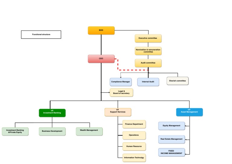 Functional Organizational Structure | PDF | Chief Executive Officer ...