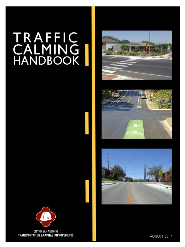 Traffic Calming Handbook | PDF | Traffic | Lane