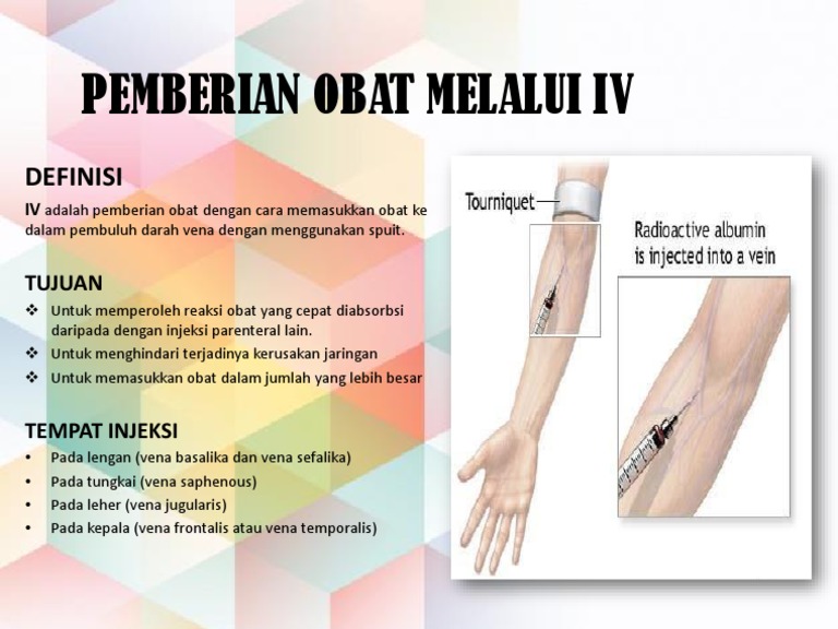 Pemberian Obat Intravena: Panduan IV | PDF