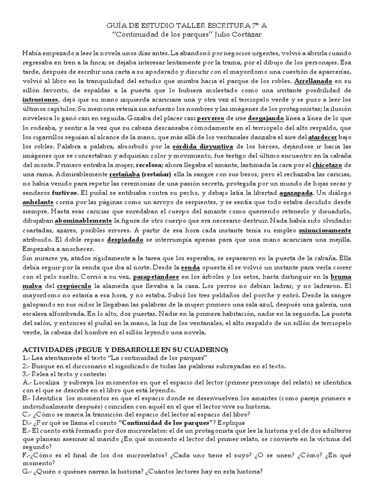 Continuidad de Los Parques | PDF | Ocio