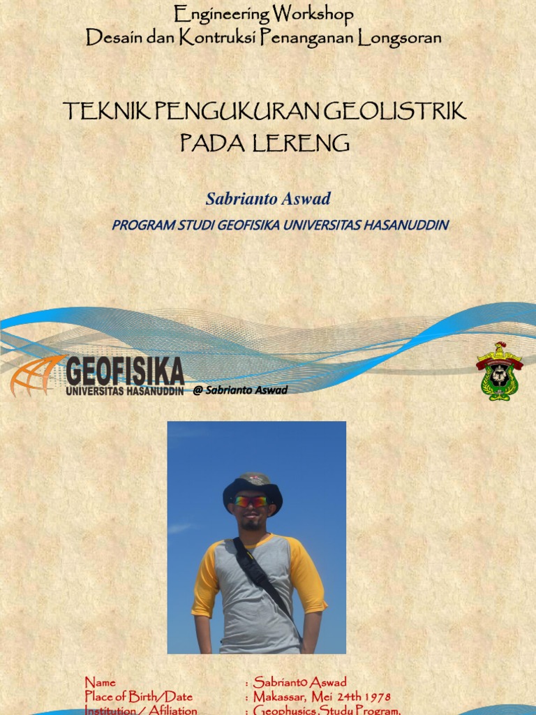 Materi Geolistrik | PDF | Geophysics | Reflection Seismology