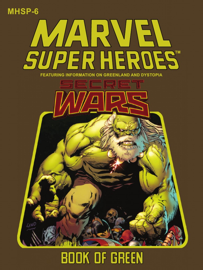 Book of Green PROOF | PDF | Marvel Comics