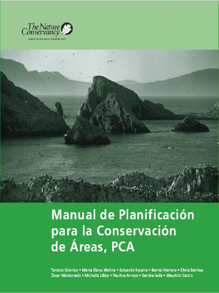 Manual PCA Spanish 1 PDF | PDF | Biodiversidad | Planificación