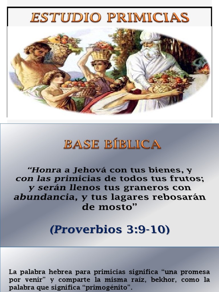 Significado y Práctica de las Primicias | PDF | Caín y Abel | Cristianismo