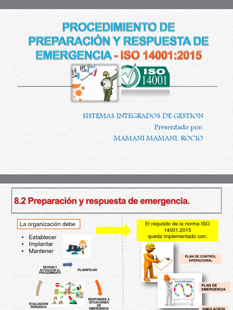 4.2 Preparacion y Respuesta de Emergencias | PDF | Entorno natural ...
