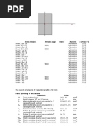 ISMB 300 Section Modulus Details | PDF | Cartesian Coordinate System ...