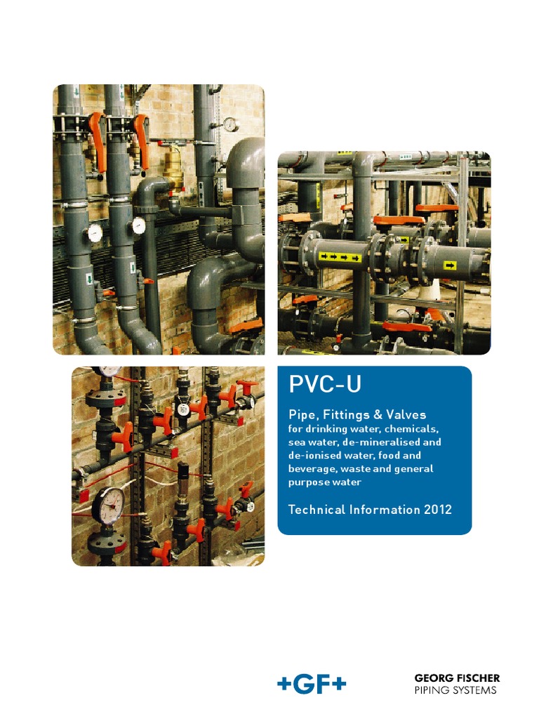 2012 PVC Catalog GF PDF | PDF | Pipe (Fluid Conveyance) | Thermal Expansion