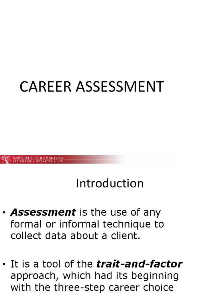 Career Assessment Zaida | PDF | Psychological Evaluation | Educational ...