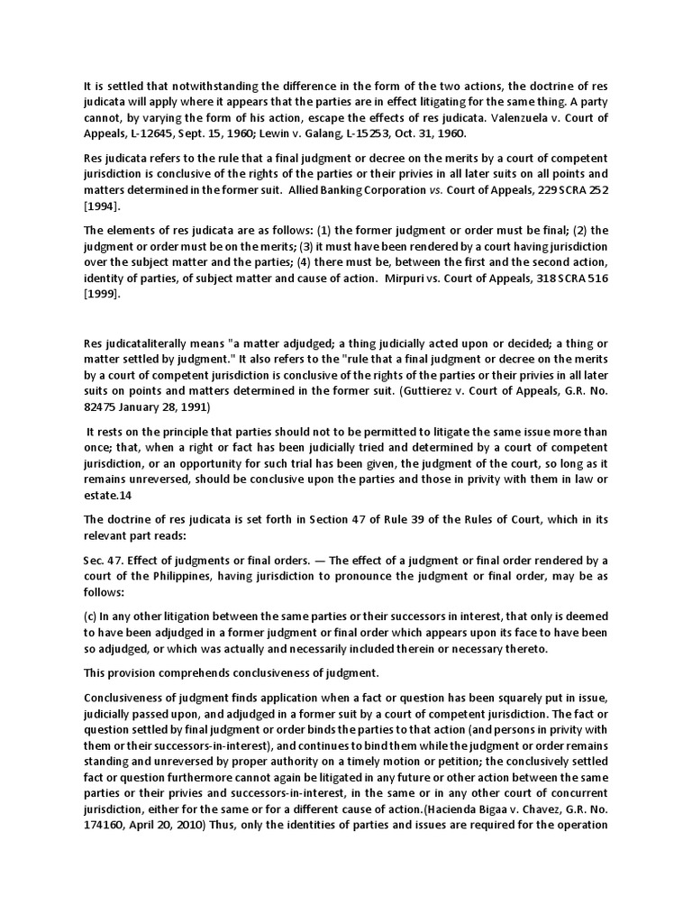Property Compilation of Case Digests 1. | PDF | Res Judicata | Lawsuit