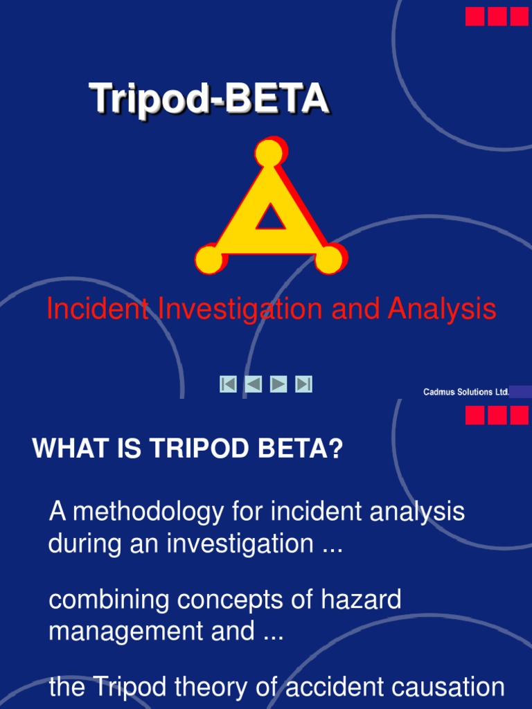 Tripod-BETA: Incident Investigation and Analysis | PDF | Cognition ...