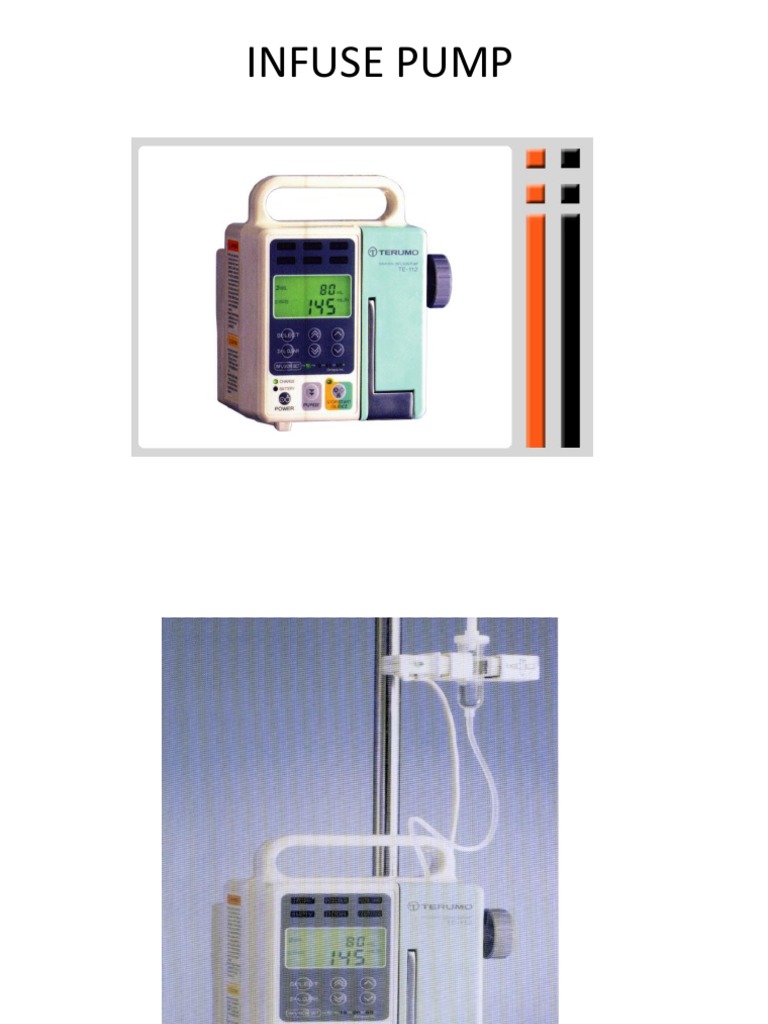 Infuse Pump | PDF | Kesehatan Holistik | Teknologi & Rekayasa