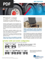 SPMT Description Incl Drawings | PDF | Trailer (Vehicle) | Crane (Machine)