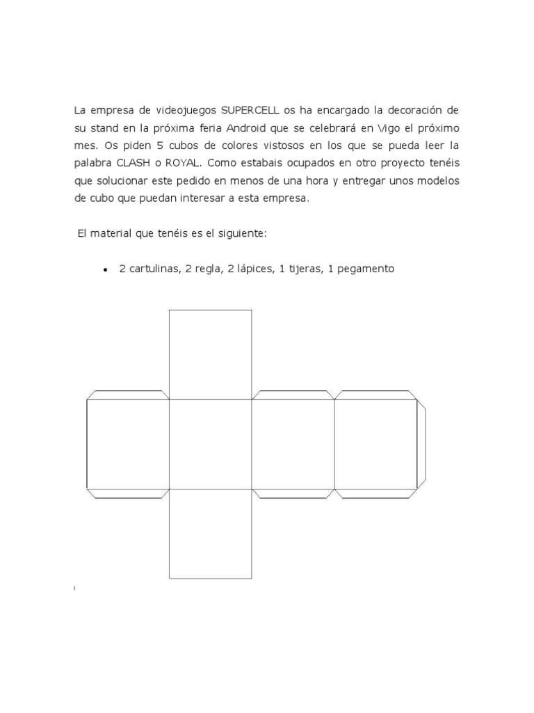 Dinámica Cubos Solidarios | PDF