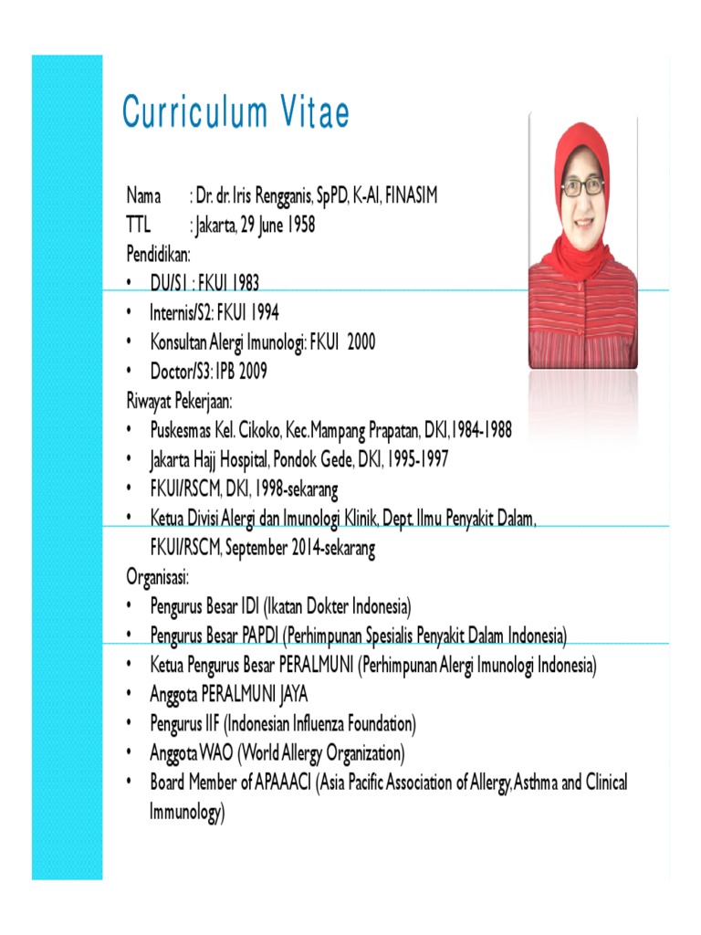 DR. Dr. Iris Rengganis SpPD-KAI, FINASIM - Vaccinology Workshop Sept 2017 | PDF | Vaksin ...