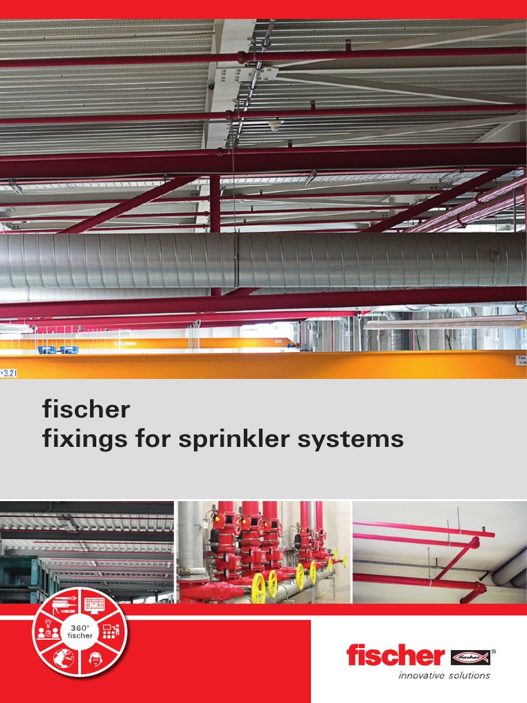 Fischer Fixings For Sprinkler Systems | PDF | Fire Sprinkler System ...