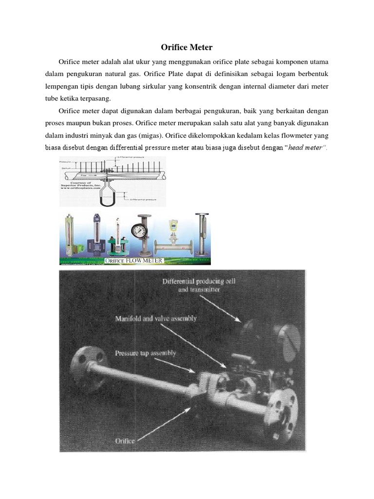 Orifice Meter | PDF