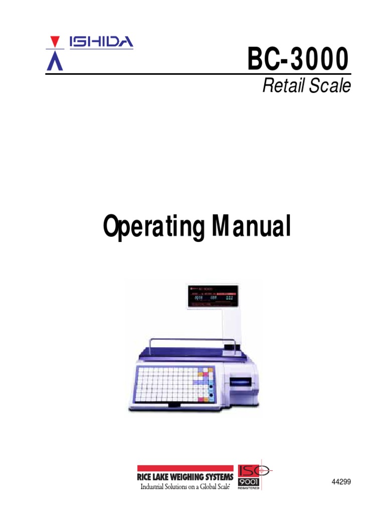 BC 3000 | PDF | Menu (Computing)