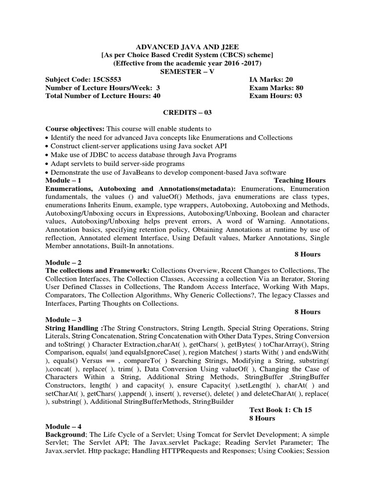 Advanced Java And J2ee Pdf Java Servlet Java Programming Language 7067
