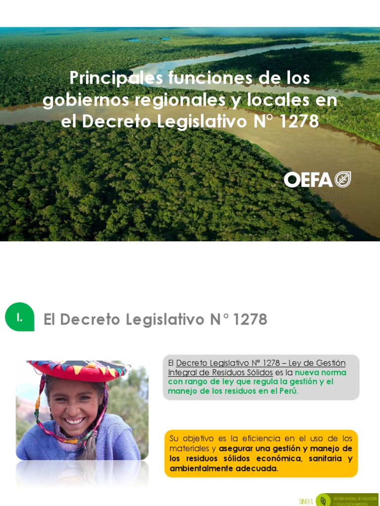 Funciones de Gobiernos en Ley 1278 Residuos | PDF | Gestión de residuos ...