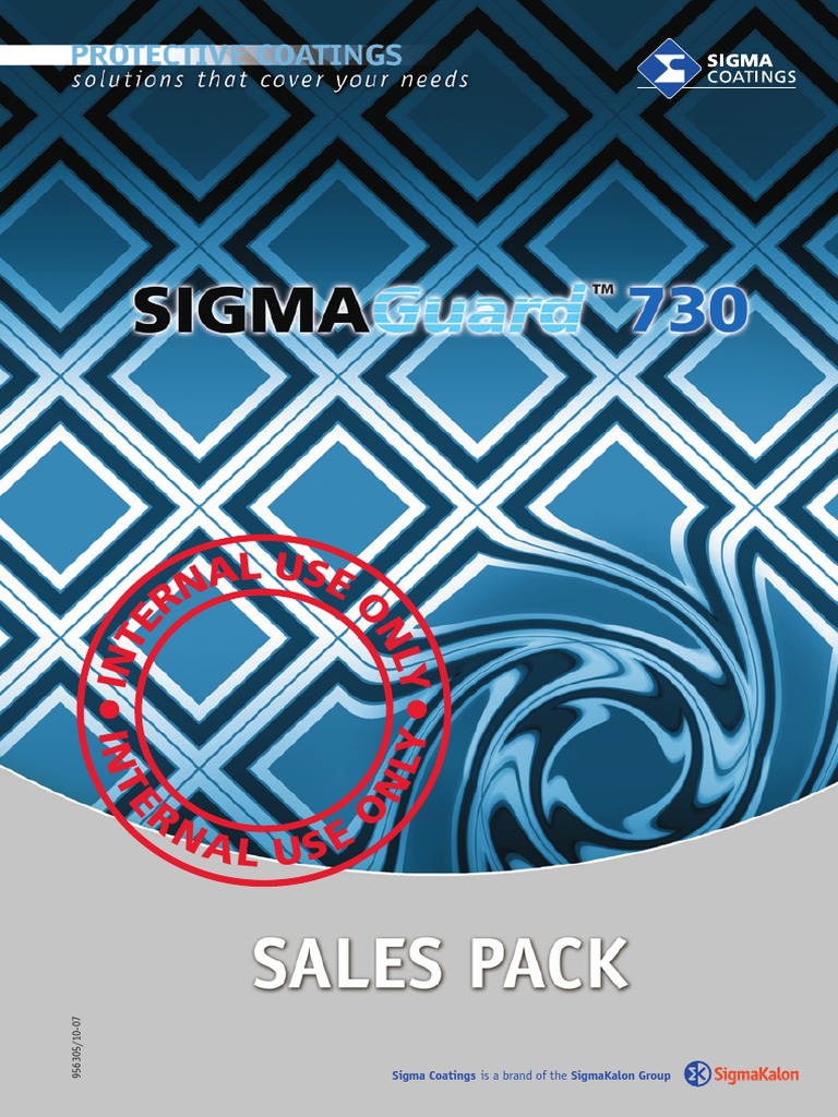 PC Sales Pack SigmaGuard 730 | PDF | Epoxy | Building Insulation