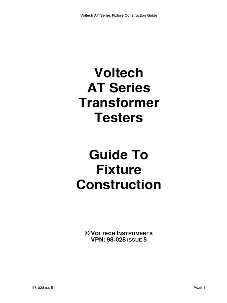 Voltech | PDF | Electrical Connector | Electrical Impedance