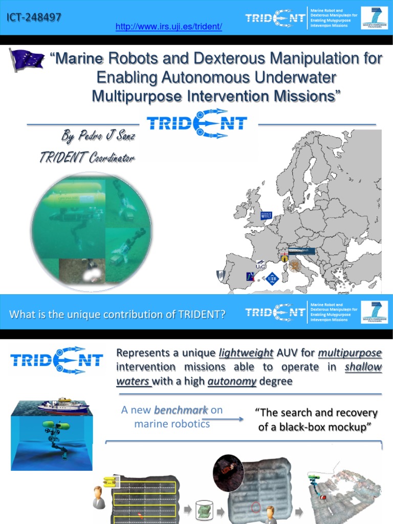 "Marine Robots and Dexterous Manipulation For Enabling Autonomous ...