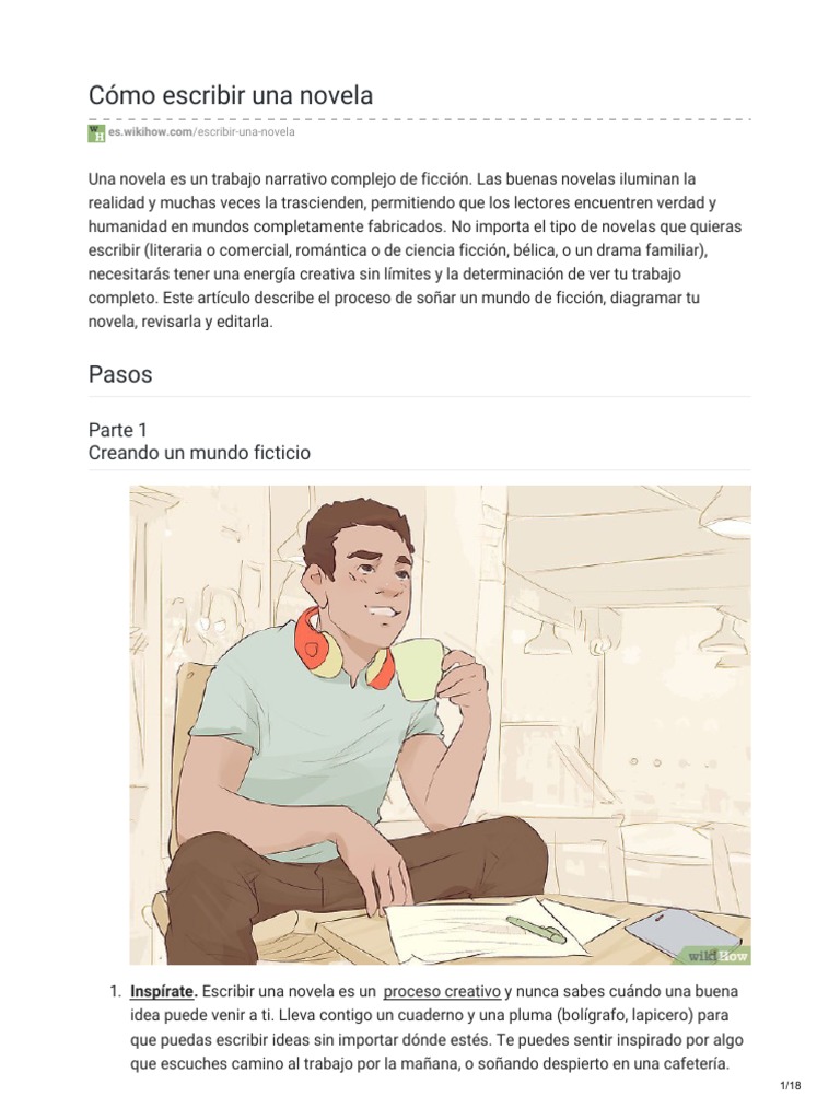 Guía para Escribir una Novela | PDF | Novelas | Narración