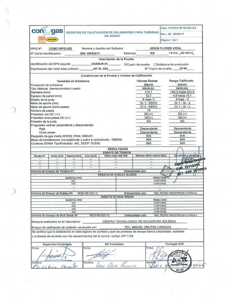 WPS api 1104 ejemplo