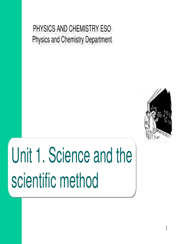 Unit 1. Science and The Scientific Method | PDF | Significant Figures ...