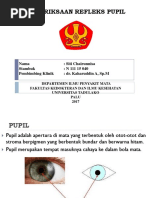 Ukuran Pupil Mata Normal dan Kelainan | PDF
