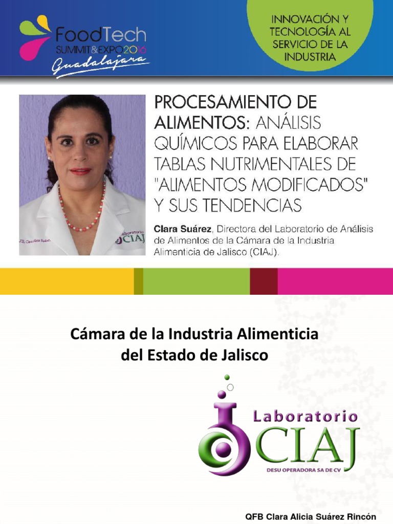 Procesamiento de Alimentos Clara Suarez PDF | PDF | Carbohidratos | Glucosa