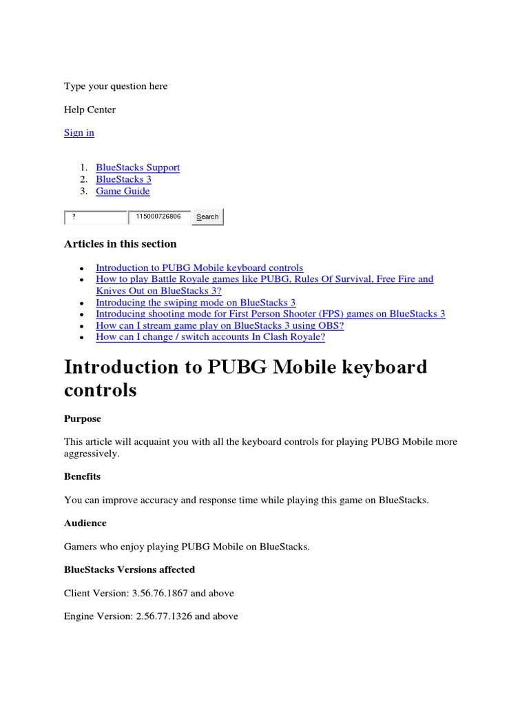 Pubg | PDF | Computer Keyboard | Leisure
