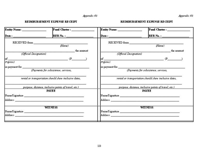 Appendix 46 - RER | PDF | Payments | Services (Economics)