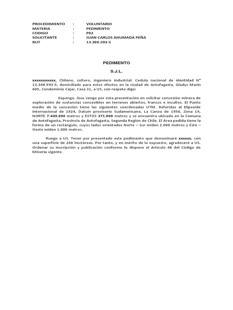 FORMATO Pedimento | PDF