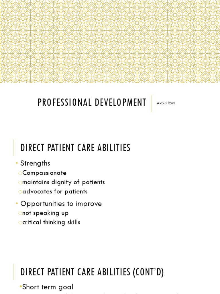 Professional Powerpoint | PDF | Nursing | Health Care