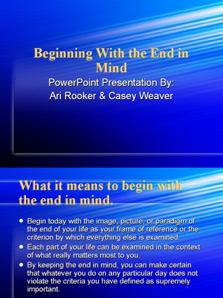 2nd Habit | PDF | Self | Behavior