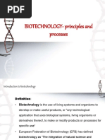 BIOTECHNOLOGY Principles & Processes | PDF | Plasmid | Restriction Enzyme