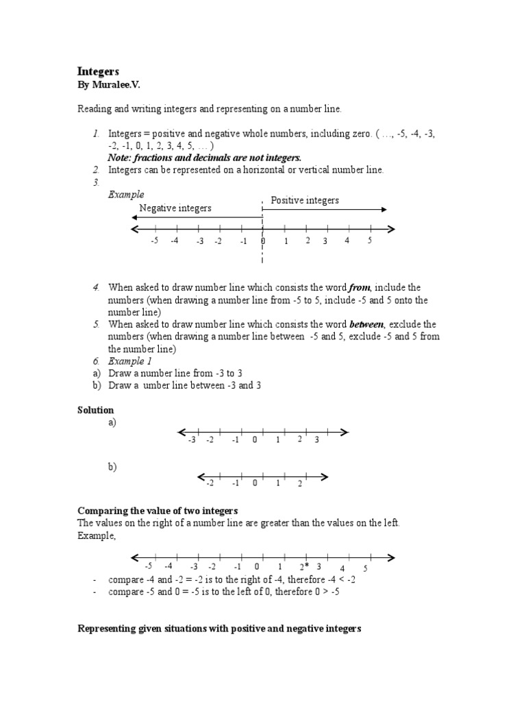 Linear Equation | PDF | Numbers | Integer