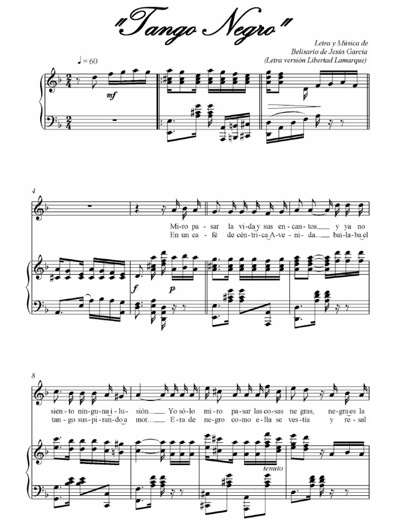 Tango Negro PDF | PDF