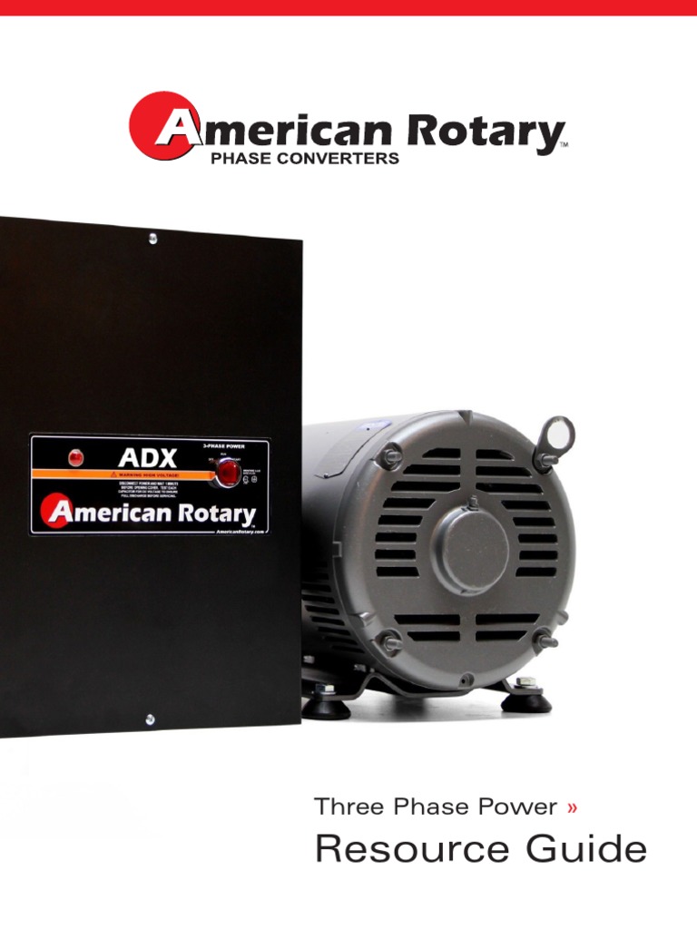 American Rotary | PDF | Electricity | Electric Power