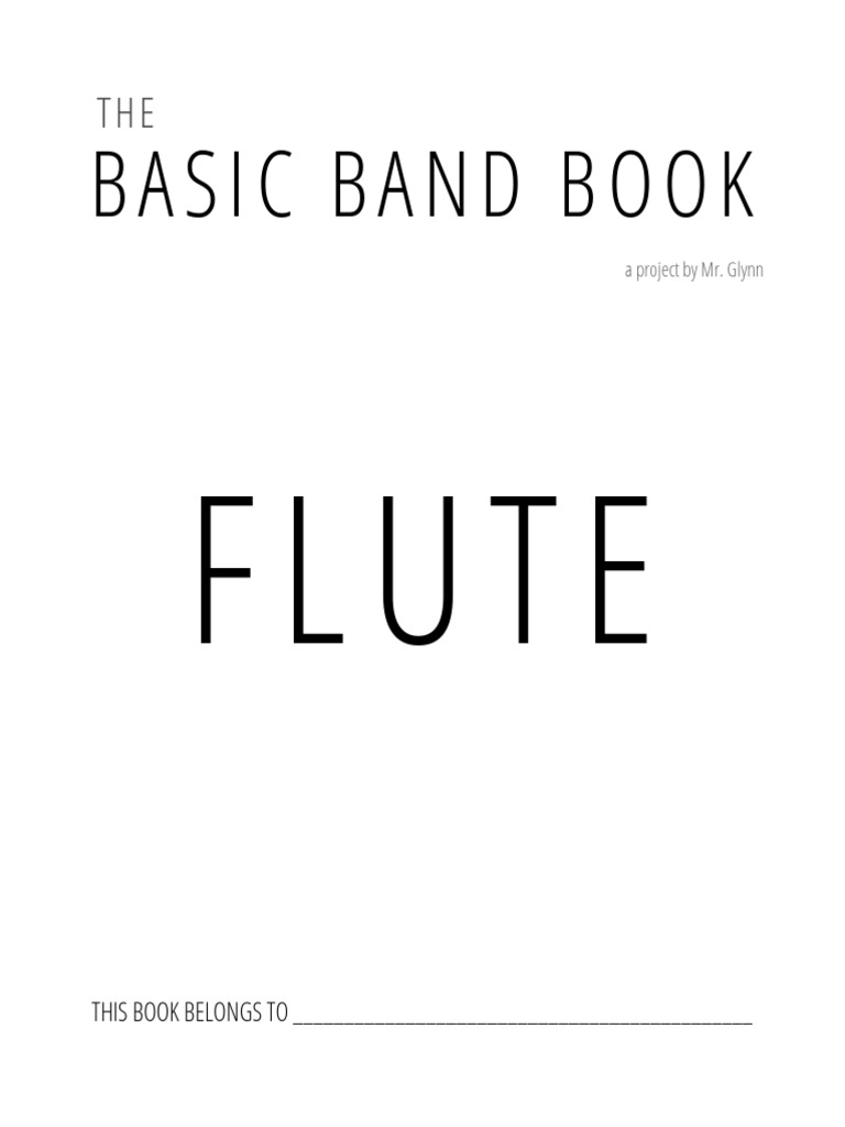 Flute Basics: Beginner's Guide | PDF