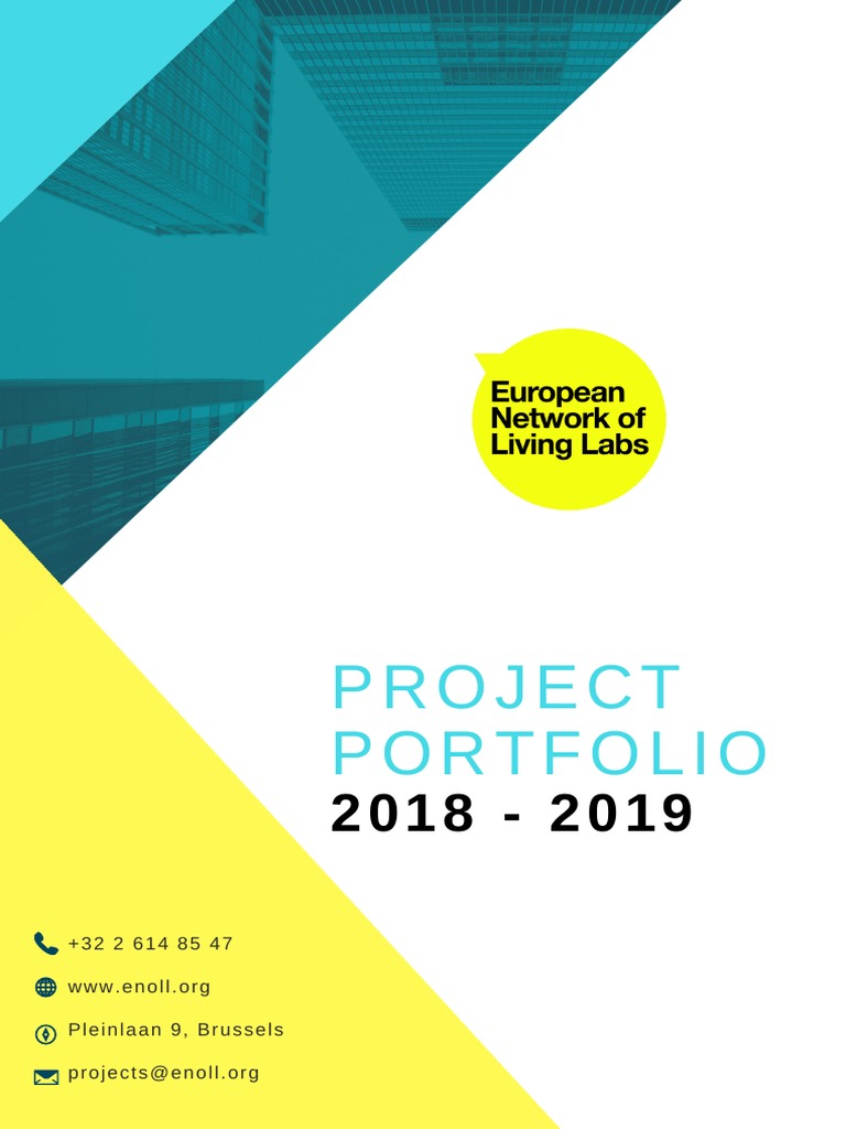 ENoLL Projects Portfolio | PDF | Innovation | European Union