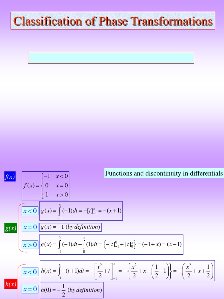Order of Phase Transformation | PDF | Phase Transition | Nucleation