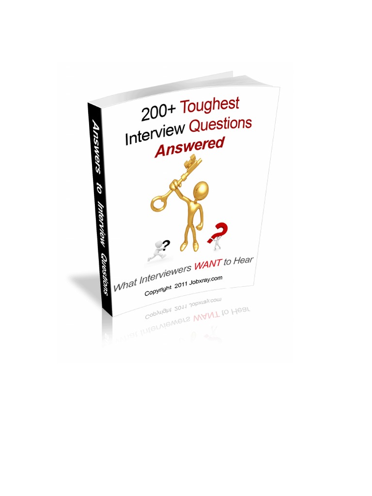 200+ Toughest Interview Questions Answered | PDF | Job Interview ...