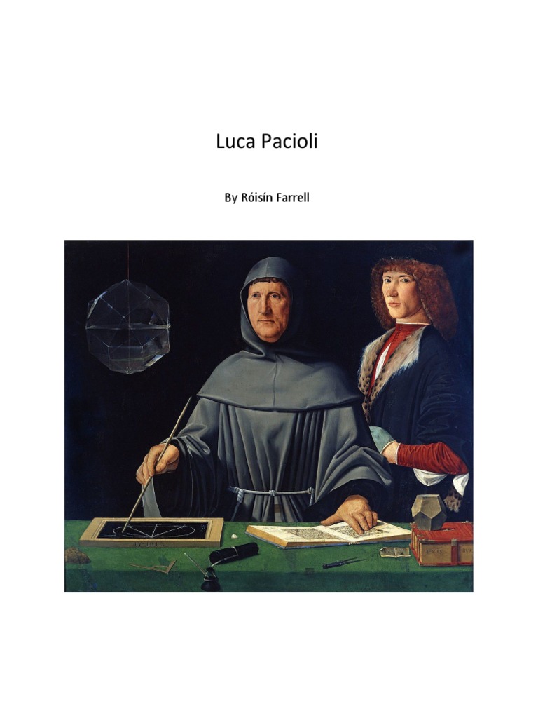 Luca Pacioli: Father of Accounting | PDF