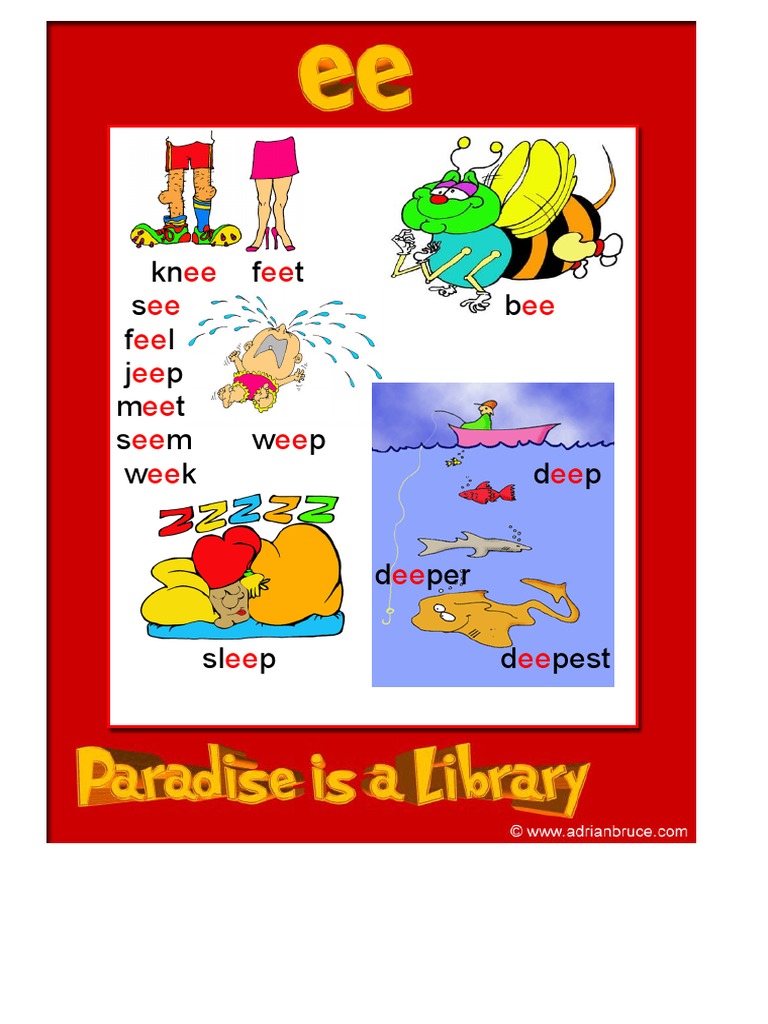 Ee Phonics Poster | PDF