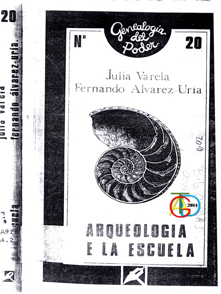 Varela, Julia & Alvarez, Fernando - Arqueologia de La Escuela UF 15 PDF | PDF | Clero | Cristianismo