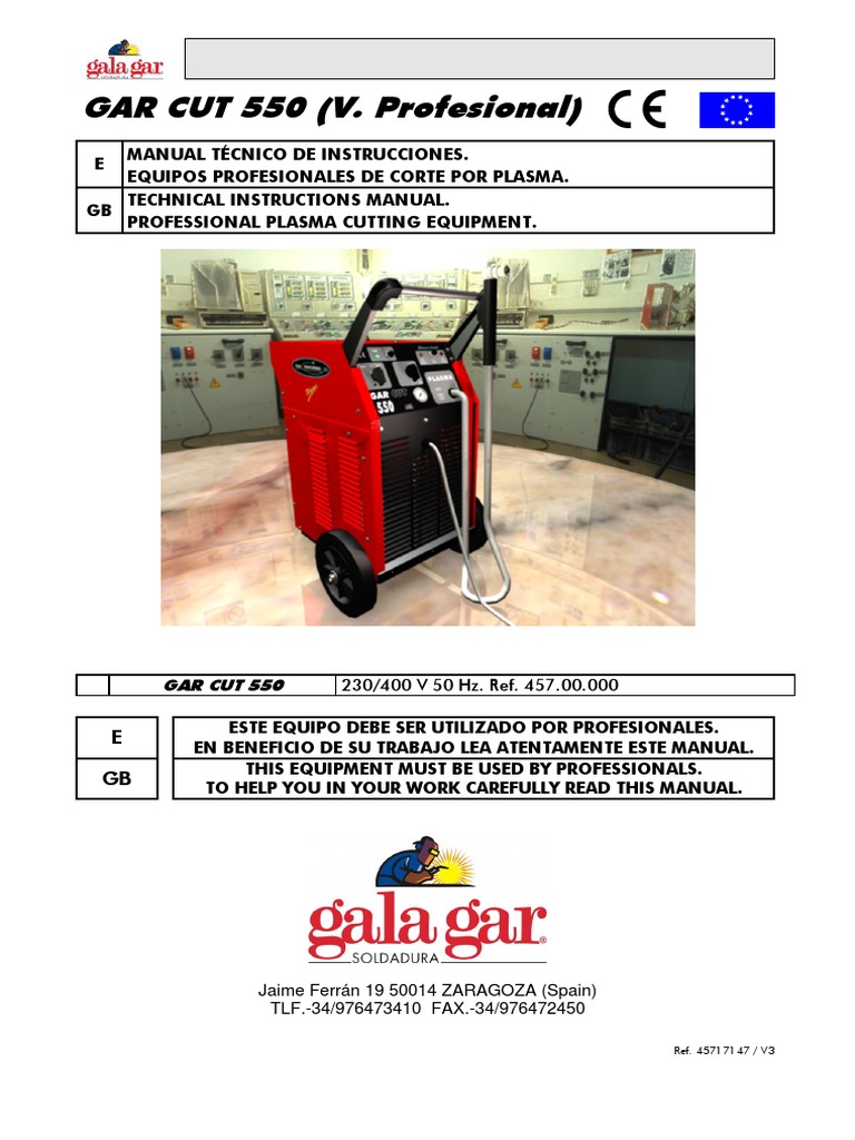 Manual Gar Cut | PDF | Aluminio | Transformador