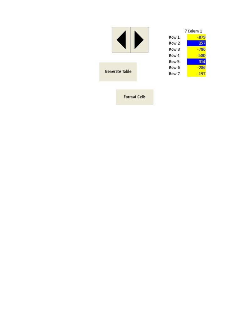 7 Colum 1 Row 1 Row 2 Row 3 Row 4 Row 5 Row 6 Row 7 Generate Table | PDF