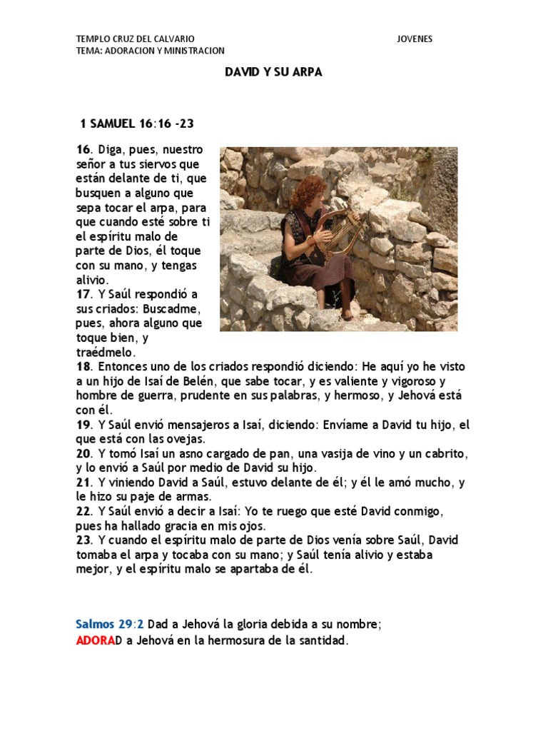 David y Su Arpa | PDF | David | Sacerdote